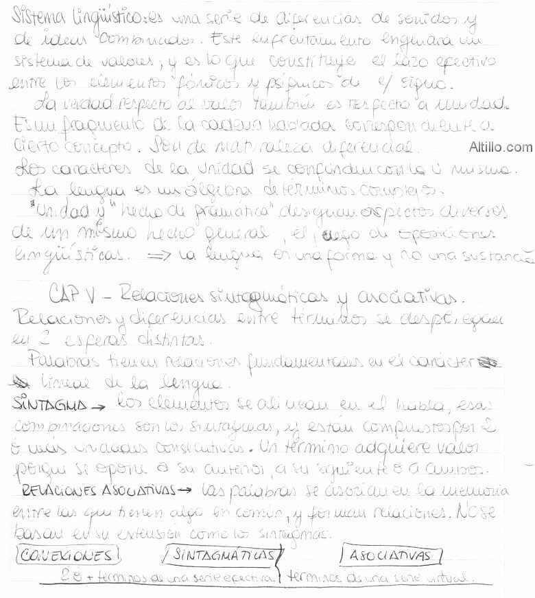 Resumen de Saussure - UBA - CBC - Semiologia - Cat. Arnoux - 2010 Resumen de Saussure - UBA - CBC - Semiologia - Cat. Arnoux - 2010